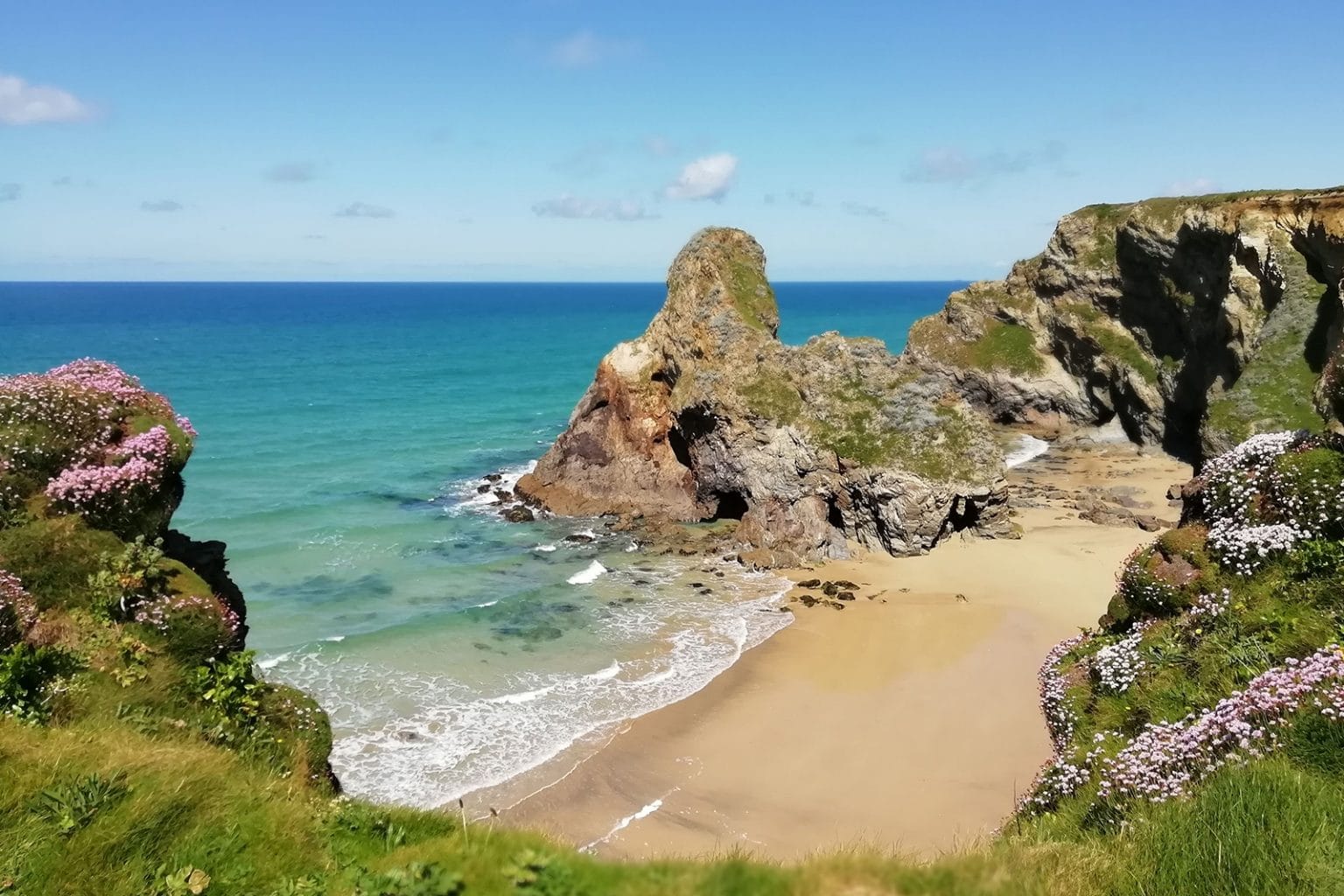 Porth - just over 1.5 miles from Newquay.